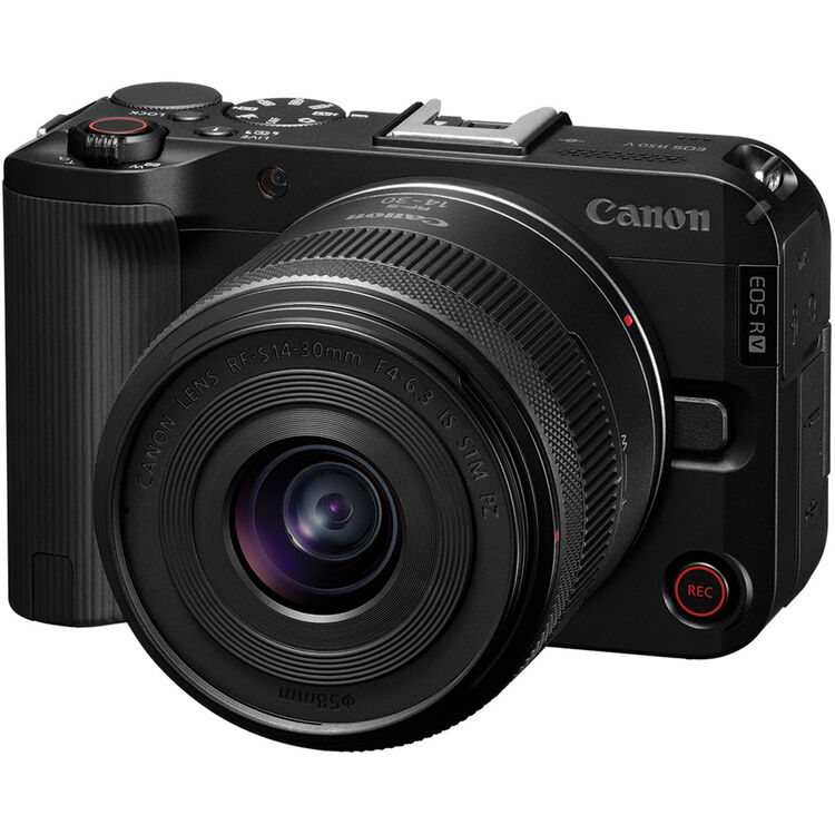 Canon EOS R50 V Mirrorless Camera with RF-S 14-30mm F4-6.3 IS STM PZ ...